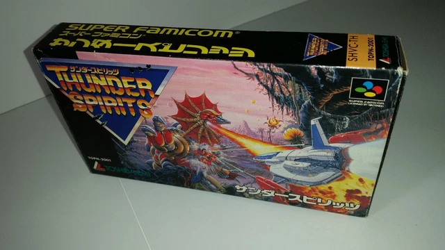 134-21 SUPER NINTENDO Snes Famicom Sfc Thunder Spirits Japan EUR 70,00 - PicClick FR