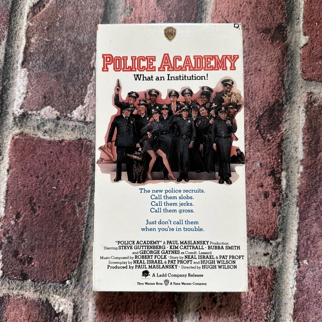 POLICE ACADEMY VHS 1984 Vintage Warner Bros Guttenberg Cattrall £5.18 ...