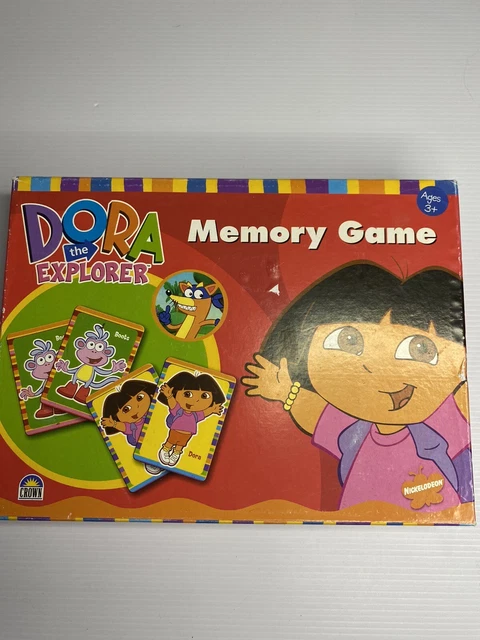 DORA THE EXPLORER Memory Game (2005) Crown 3+ Years Complete $25.99 ...