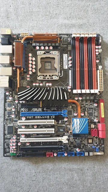 ASUS P6T DELUXE V2 X58 Socket LGA1366 PCI-E DDR3 Motherboard £70.40 ...