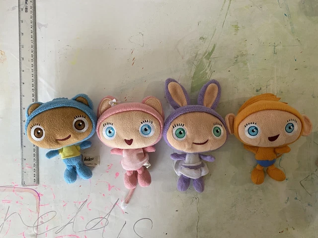 CBEEBIES SET OF 7 inch Waybuloo Plush dolls, De Li, Lau Lau, YoJoJo ...