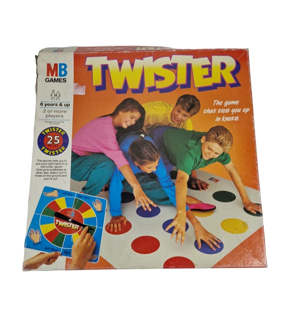 TWISTER MB GAMES 1993 Vintage Retro Party Board Game £7.50 - PicClick UK