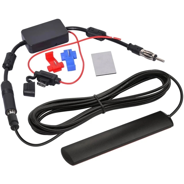 AUTORADIO ANTENNE FM AM, Signalverstärker, 12V, DIN, Auto, LKW, SUV ...
