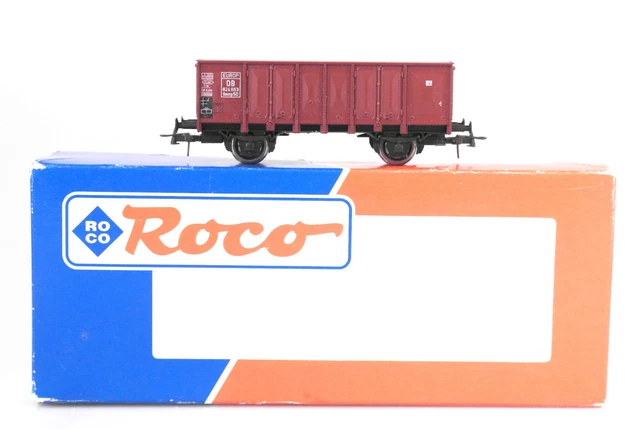 ROCO 46043 SPUR H0 offener Güterwagen Ommp 50, DB, Epoche III, KKK, OVP ...