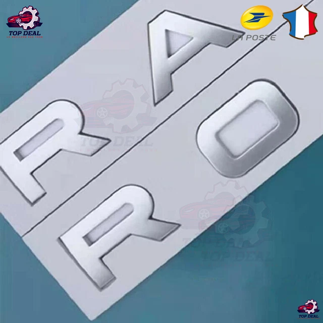 1 RANGE ROVER silver mate 3D LOGO EMBLÈME stickers autocollant - envoi ...