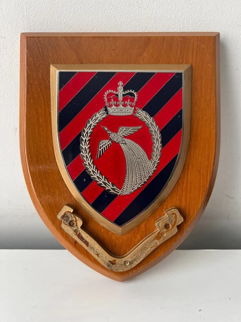 RARE -PAPUA NEW Guinea Constabulary Police Crest Wooden Shield Wall ...