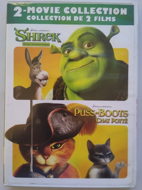 SHREK PUSS IN Boots : 2-Movie Collection - DVD par Mike Myers - BON EUR 4,67 - PicClick FR