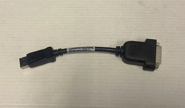 DELL BIZLINK DISPLAYPORT to DVI 20cm Cable KS10009 F16222 $12.08 ...