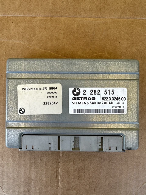 BMW E46 M3 Transmission Control Module Computer Tcm Tcu S54 Smg 2001 ...