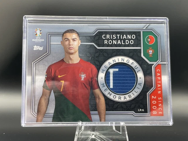 LEADER RELIC CRISTIANO Ronaldo Match Attax UFEA EURO 2024 Euros 24 # LR ...