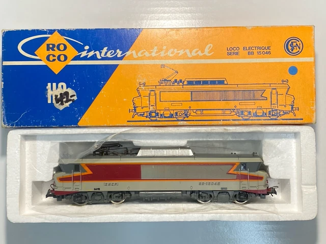 H0 ROCO 04193 BB 15046 SNCF Elektrolok E-Lok OVP DC Analog EUR 89,99 ...