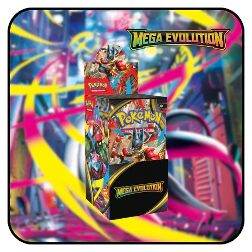 POKEMON TCG: MEGA Evolution Half Booster Box [18 Packs] £116.63 ...