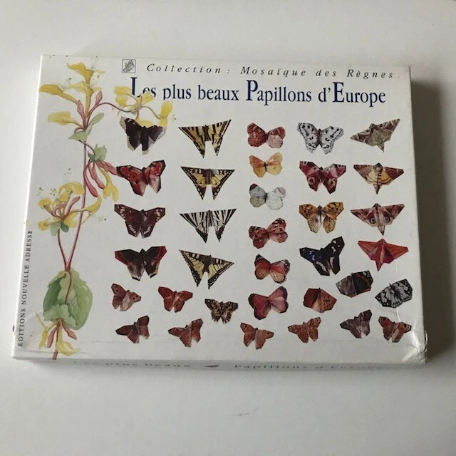 &LES PLUS BEAUX PAPILLONS D'EUROPE" A REALISER en PLIAGE 34 PAPILLONS ...