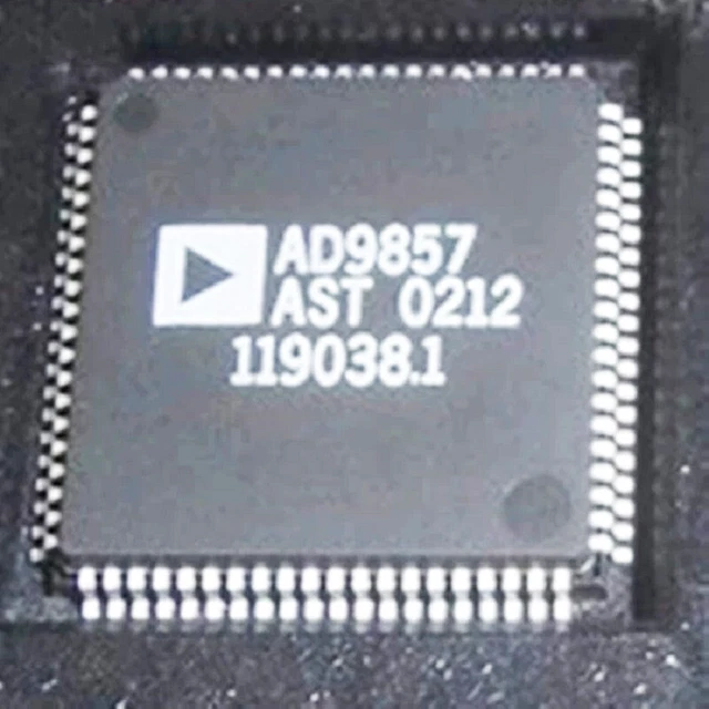 AD9857AST CMOS 200 MSPS 14-Bit Quadrature Digital Upconverter LQFP80 x ...
