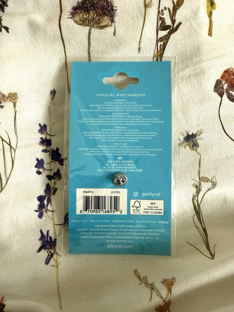 JELLYCAT LEICESTER PIGEON Selfridges Exclusive Pin Limited Edition ...