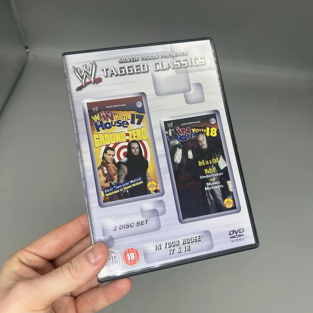 WWE TAGGED CLASSICS In Your House 17 & 18 DVD Box Set WWF Ground Zero £ ...