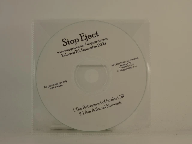 STOP EJECT THE RETIREMENT OF INTELSAT 3R (H1) 2 Track Promo CD Single also Plast £5.75 - PicClick UK