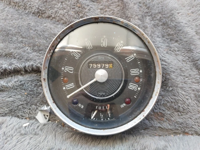 CLASSIC MINI MK1 Smiths Central Speedometer 90mph £52.68 - PicClick UK