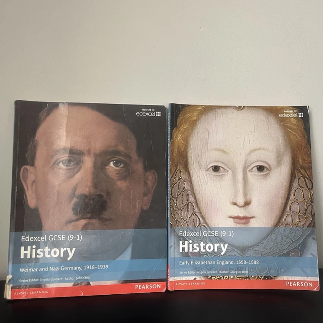 GCSE EDEXCEL (9-1) History Text Books Nazi Germany Elizabethan England ...