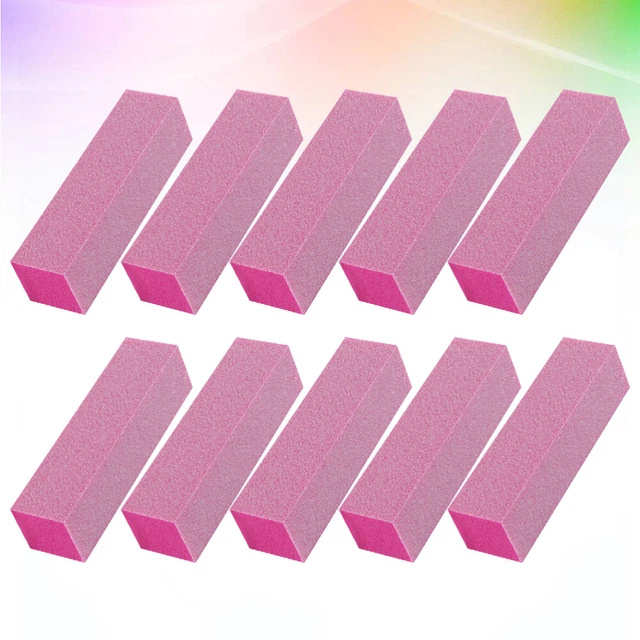 10 PCS SANDER Nail Buffer Sanding Block Toenail File Double Sided £6.48 ...