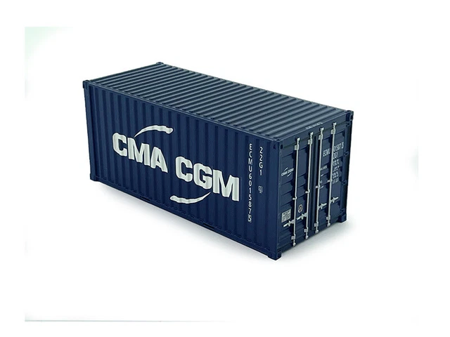TEKNO 20FT SHIPPING Container CMA CGM 1/50 DIECAST Truck Pre-built ...