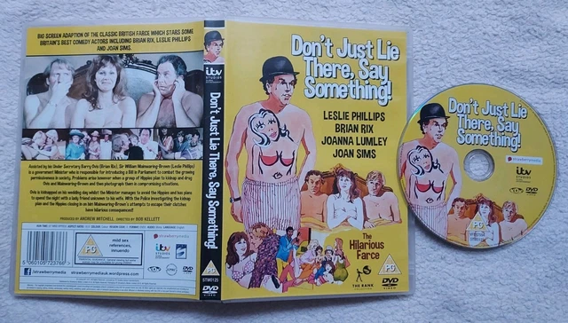 DON'T JUST LIE There Say Something 1974 Leslie Phillips Joanna Lumley ...