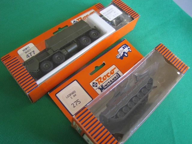 1:87 HO ROCO Military Minitanks Maquette Plastic Kit 275 477 Hemtt M977 ...