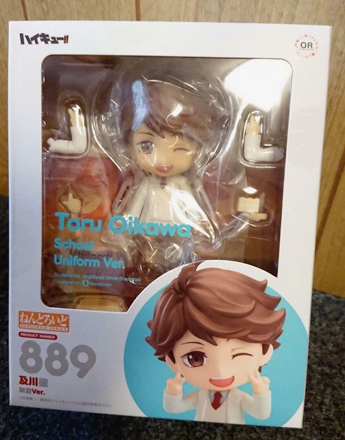 GOOD SMILE NENDOROID Haikyu Toru Oikawa school uniform Ver 889 Action ...