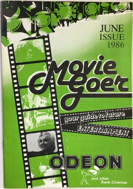 MOVIE GOER ODEON June 1986 (Karate Kid II) 16pp Original UK Cinema ...