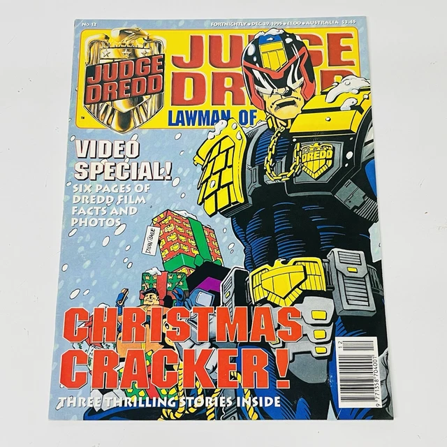 COMIC JUDGE DREDD Magazine Lawman of the Future Issue 12 29th December ...