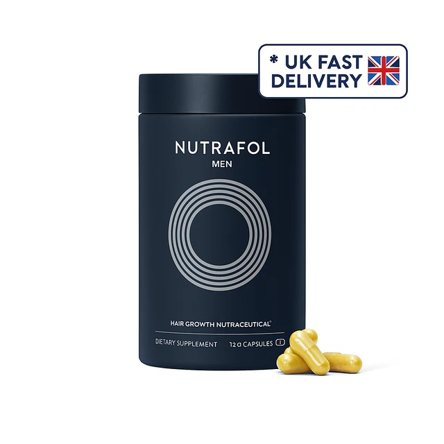 NUTRAFOL MEN'S HAIR Growth Supplement - 120 Capsules - Clinically ...