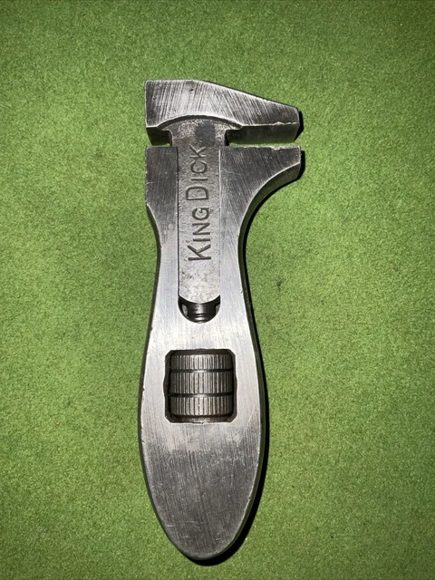 VINTAGE MOTORCYCLE CAR Girder Adjustable Spanner / Wrench Tool Kit,King ...