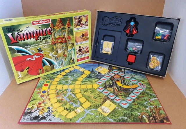 VINTAGE THE VAMPIRE GAME by Waddingtons *Please Read Description* £10. ...
