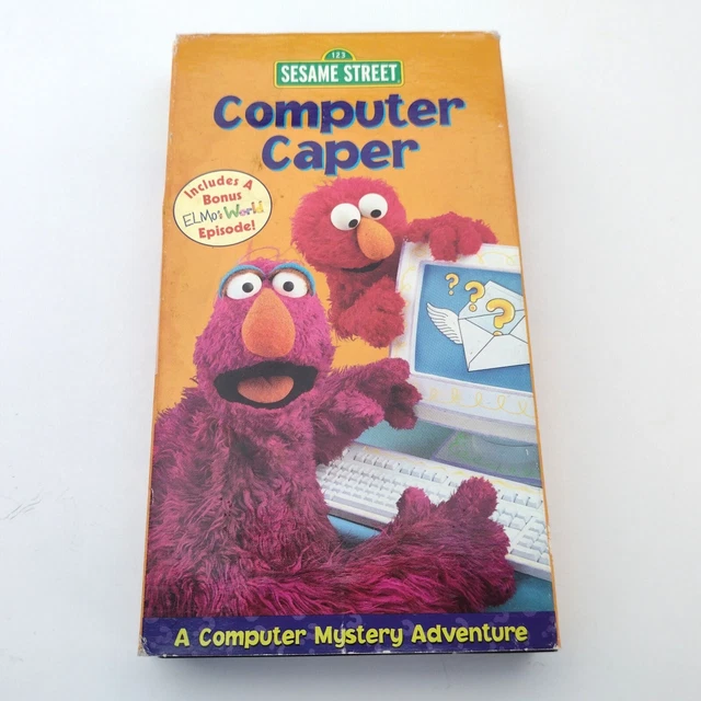 SESAME STREET - Computer Caper (VHS, 2002) £11.16 - PicClick UK