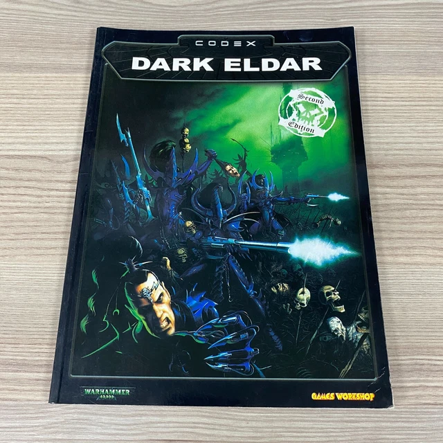 CODEX ELDAR NOIR Warhammer 40,000 Drukhari Aeldari Règles 2002 40K 3RD ...