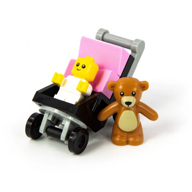 LEGO MINIFIGURES SET LEGO Stroller LEGO Clamping Blocks LEGO Baby LEGO ...