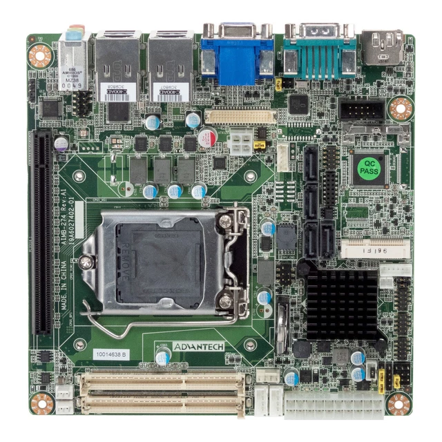 MOTHERBOARD MINI-ITX ADVANTECH Aimb-274 Rev.A1 LGA 1150 DDR3 so-Dimm Pcie £280.35 - PicClick UK