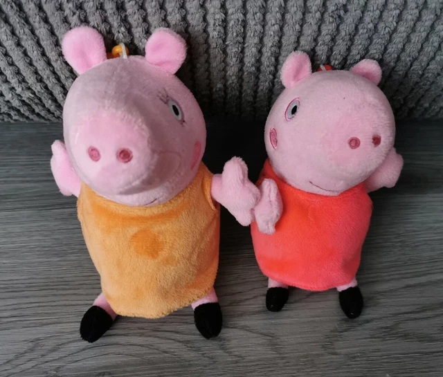 PEPPA PIG AND Mummy Pig Plush Soft Toys Teddy Christmas/stocking filler ...
