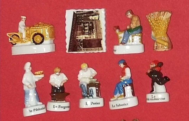 SÉRIE COMPLÈTE FÈVES vieux métiers c0211 EUR 7,99 - PicClick FR