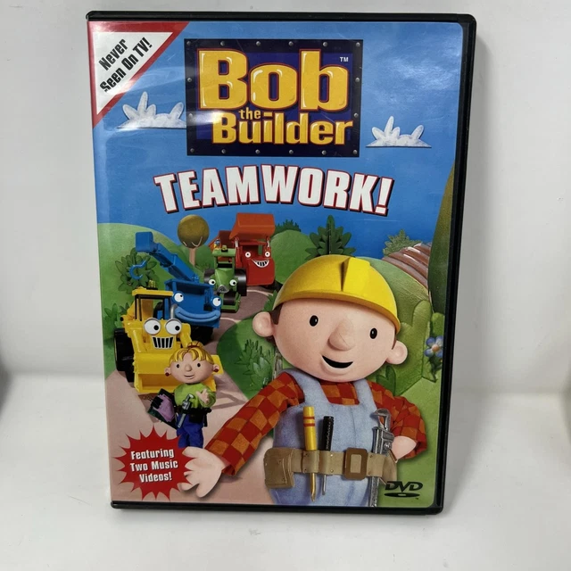 BOB THE BUILDER DVD Lot Of 2 "Teamwork" And "Celebrate With Bob" 2002 ...