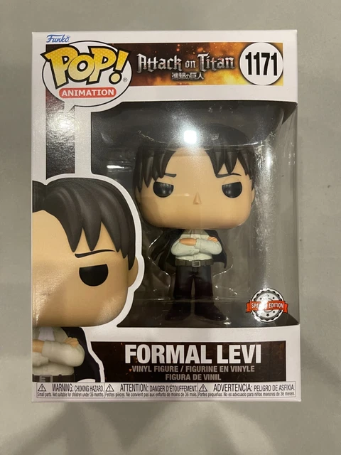 FUNKO POP ANIMATION Formal Levi 1171 Attack on Titan Anime Manga ...