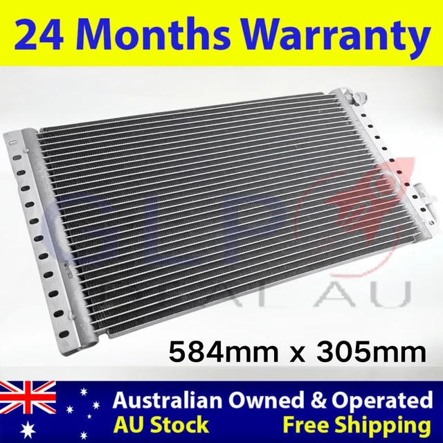 UNIVERSAL AC AIR Conditioning Condenser Radiator 584mm x 305mm #8 & #6 ...
