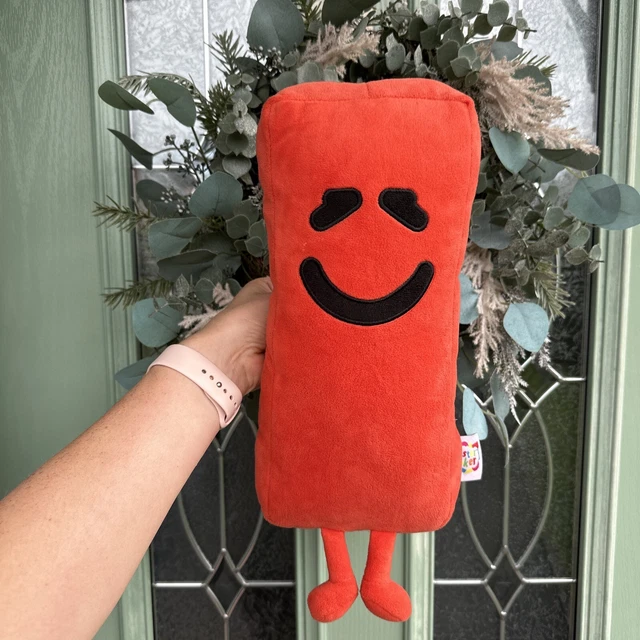 CBEEBIES MR MISTER Maker I Am A Rectangle Large 15" Red Shape Soft ...