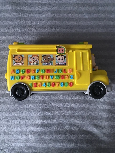 COCOMELON MUSICAL LEARNING Bus Teaches Letters, Sounds, Words & Numbers ...