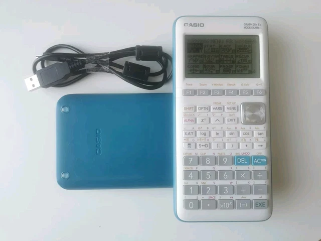 CALCULATRICE GRAPHIQUE MODE examen Casio GRAPH 35+E II 35e Python EUR ...