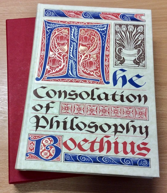 THE CONSOLATION OF Philosophy By Boethius, Folio Society 2001 £10.00 ...