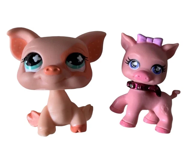 LITTLEST PET SHOP Pigs X 2 LPS HASBRO VGC £4.99 - PicClick UK