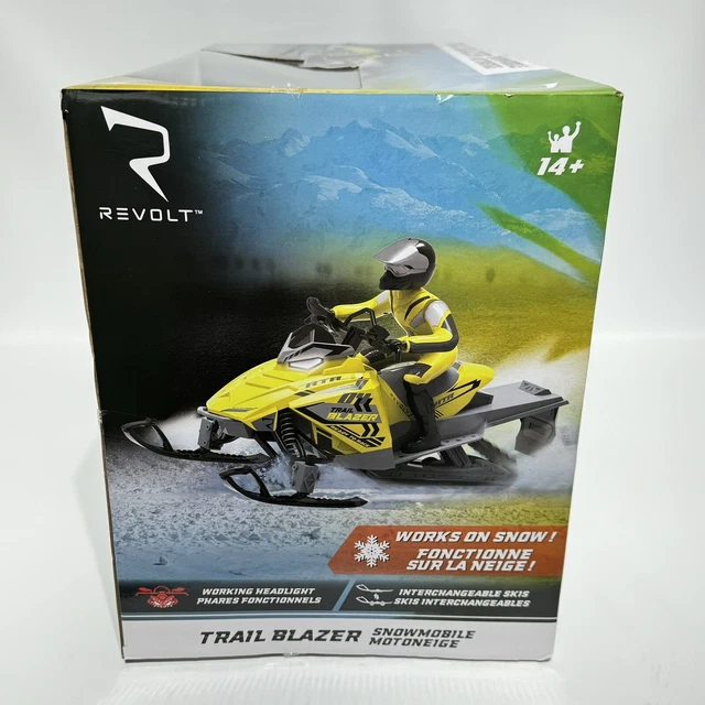 SYMA REVOLT TRAIL Blazer RC Snowmobile Yellow Indoor Outoor $263.40 ...