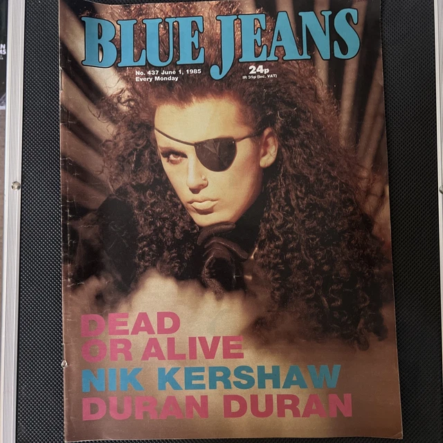 BLUE JEANS MAGAZINE 1985 Dead or Alive - Duran Duran - Nik Kershaw £10. ...