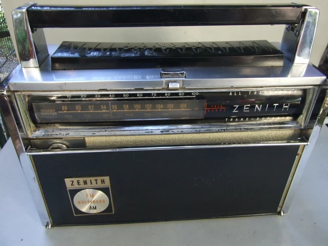 VINTAGE RADIO ZENITH Trans-Oceanic Royal 3000-1 Multiband Radio Made ...
